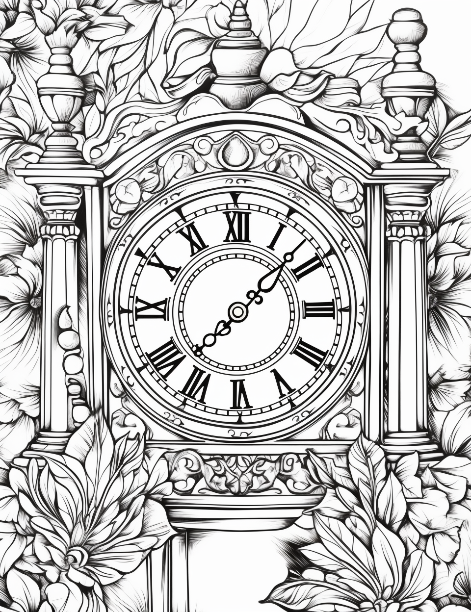 Color Craftables | Coloring Pages | Holiday - New Year's Day