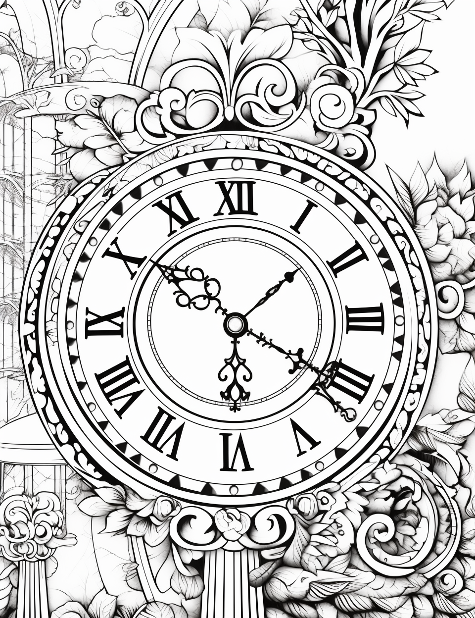 Color Craftables | Coloring Pages | Holiday - New Year's Day