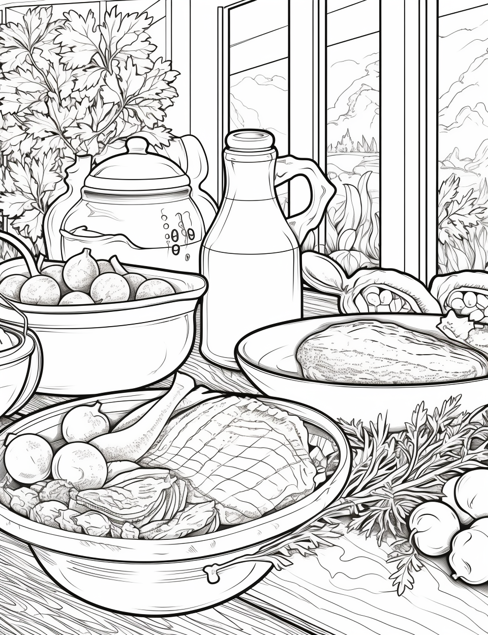 Color Craftables | Coloring Pages | Holiday - Fathers Day - Barbecue Grill