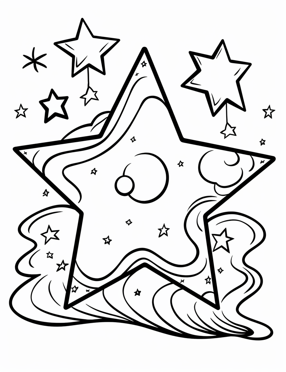 Color Craftables | Coloring Pages | Holiday - Christmas - Stars