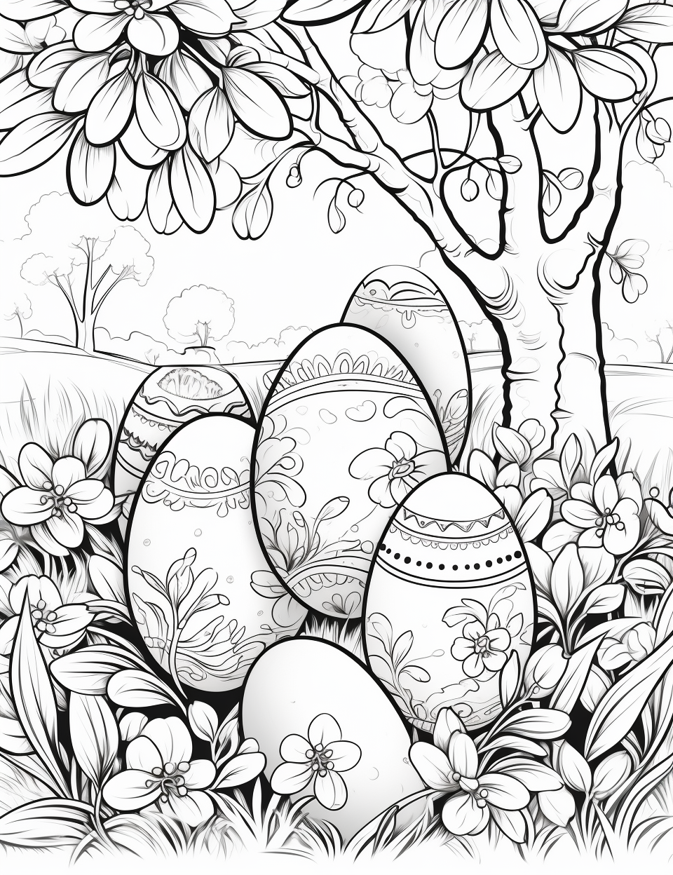 Color Craftables | Coloring Pages | Holiday - Easter - Egg Hunts