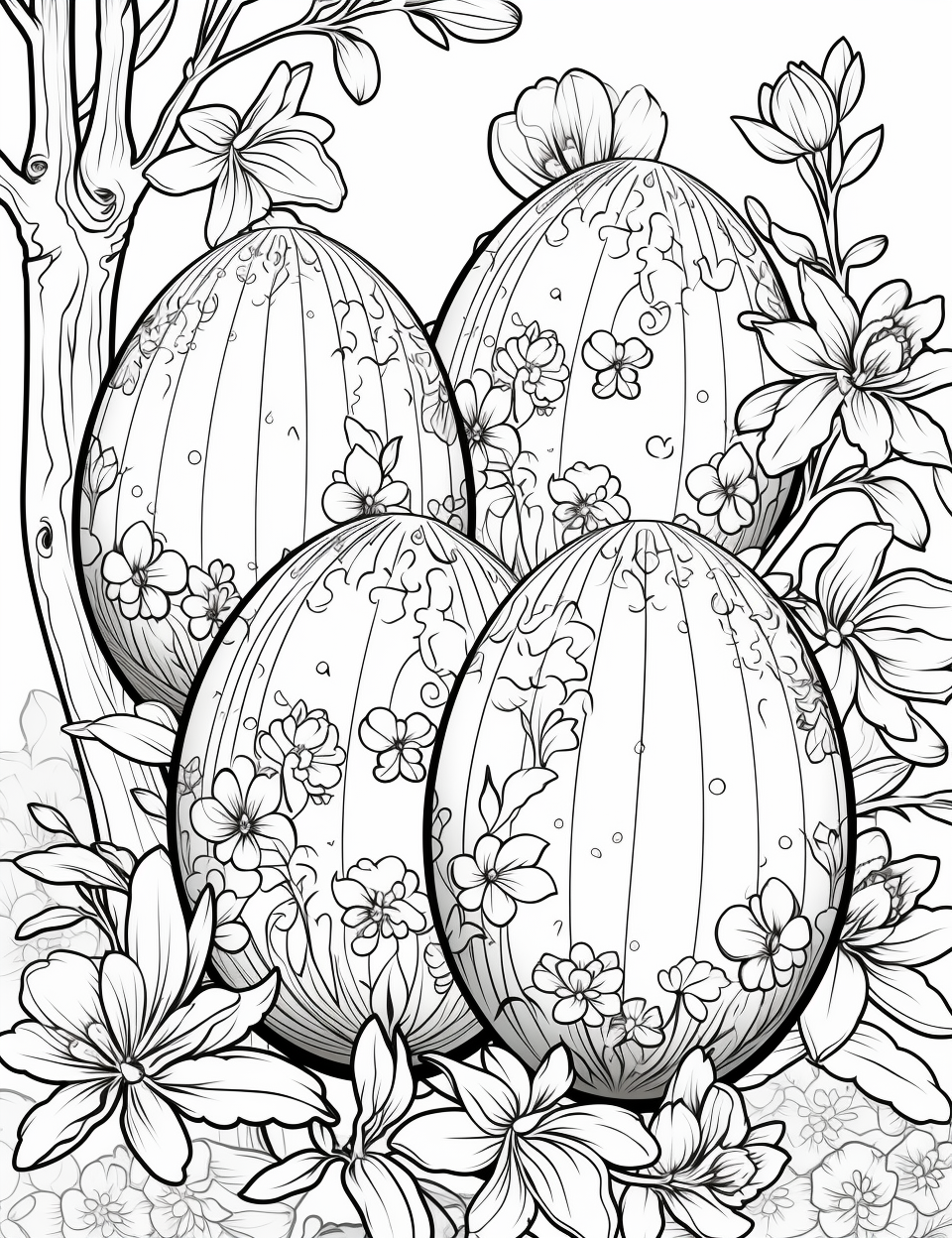 Color Craftables | Coloring Pages | Holiday - Easter - Eggs