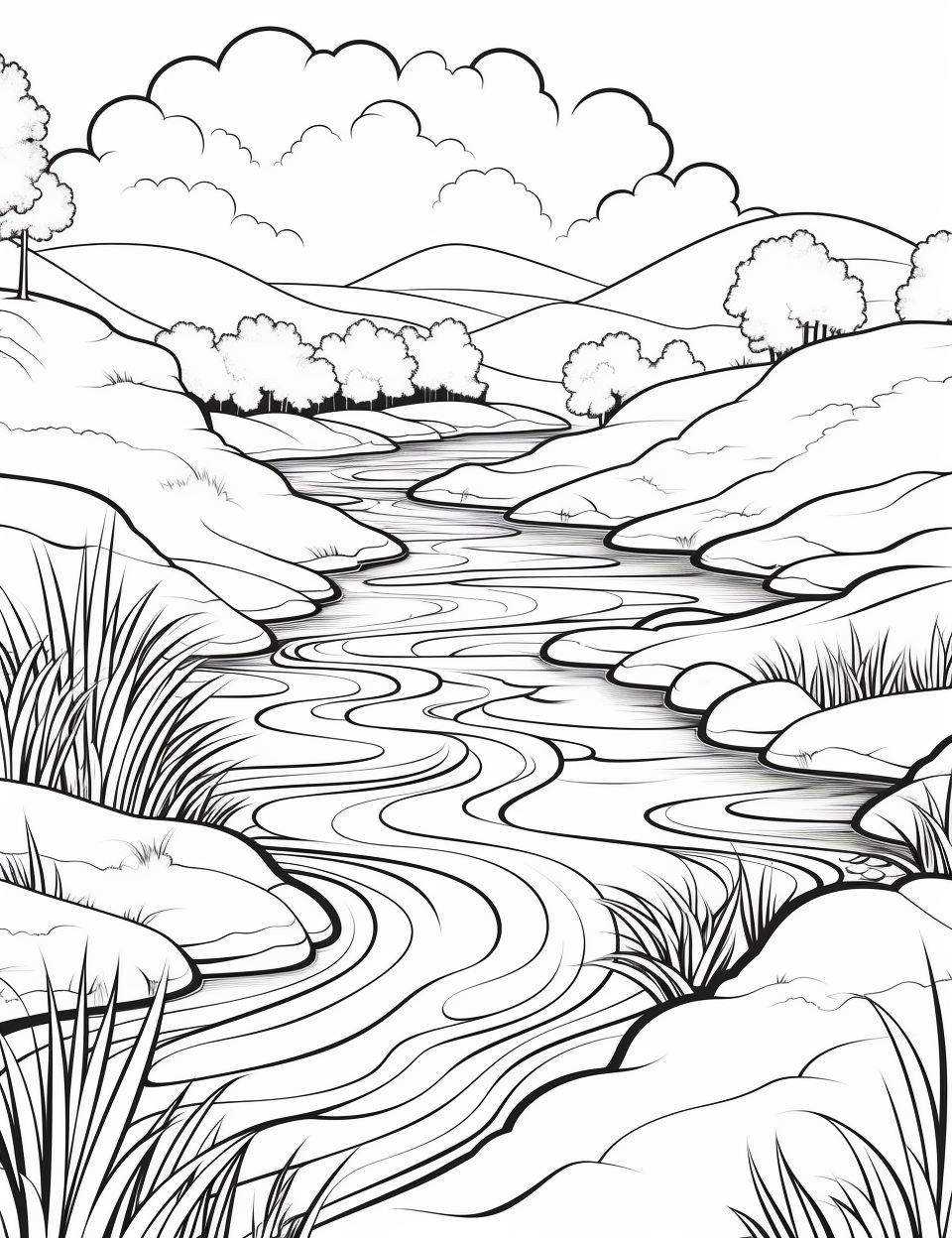 Color Craftables | Coloring Pages | Nature - Water Bodies