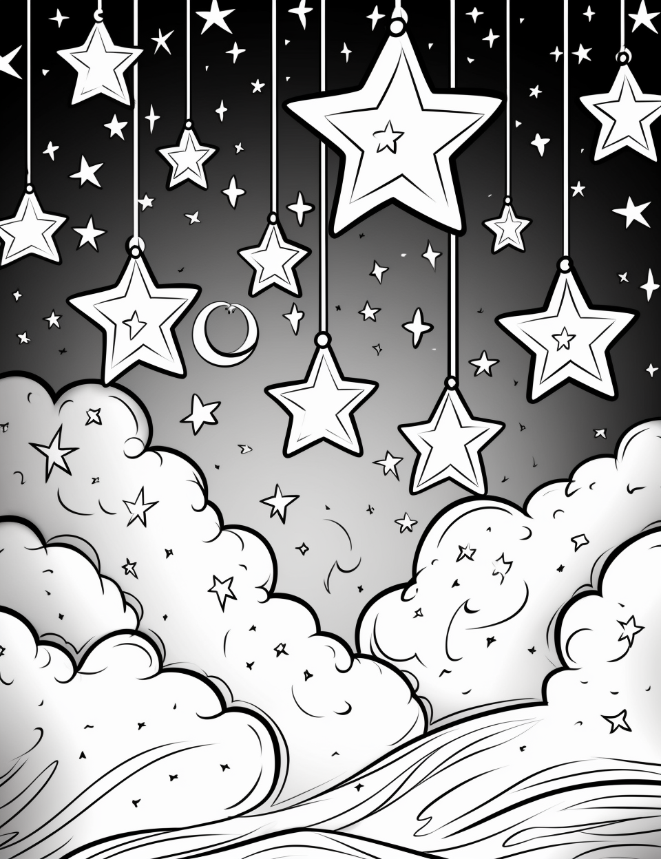 Color Craftables | Coloring Pages | Holiday - Christmas - Stars