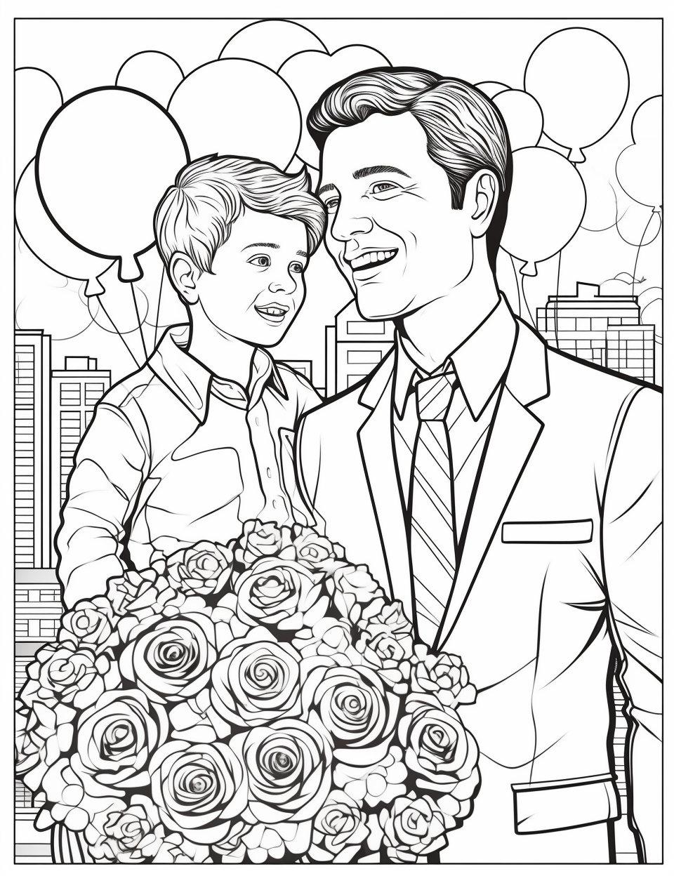 Color Craftables | Coloring Pages | Father's Day Coloring Pages