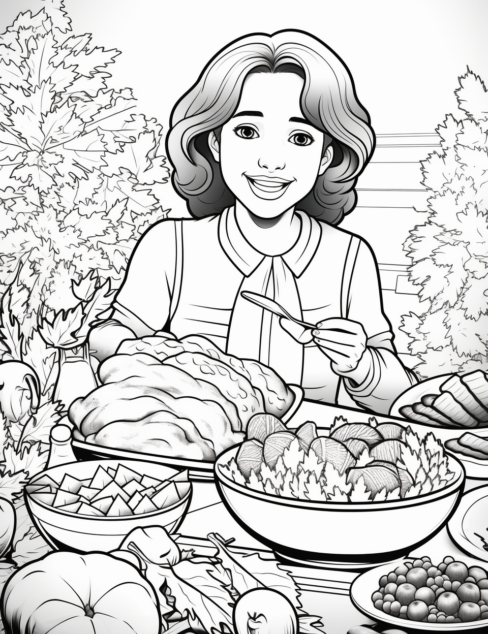 Color Craftables | Coloring Pages | Holiday - Thanksgiving