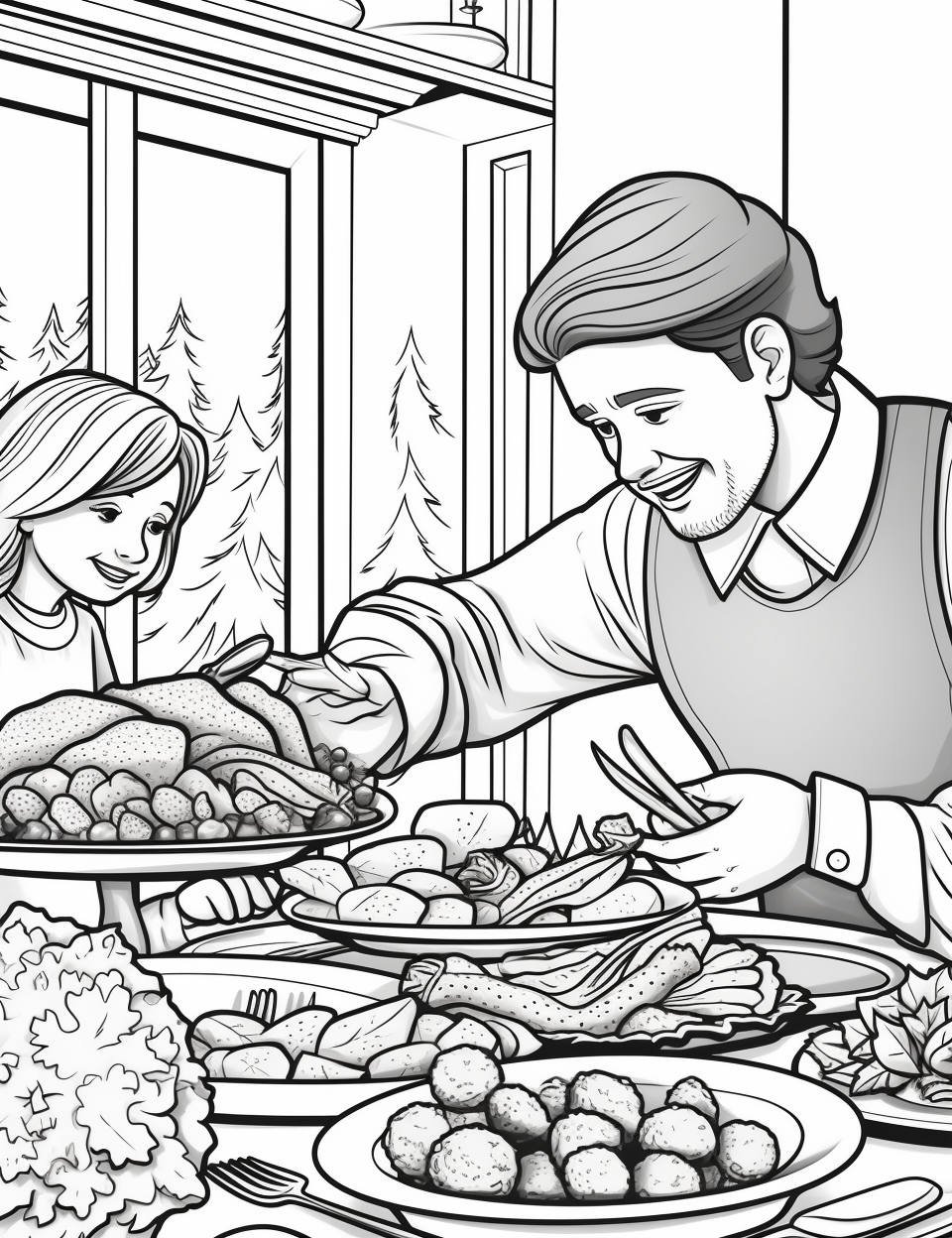 Color Craftables | Coloring Pages | Holiday - Thanksgiving