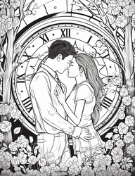 Color Craftables | Coloring Pages | Romantic & Love - Whimsical Love ...