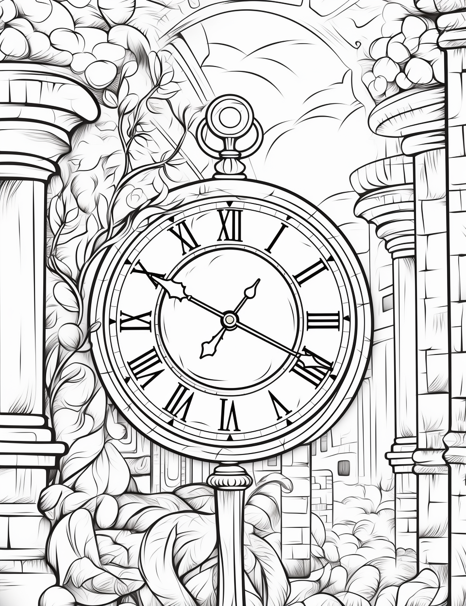 Color Craftables | Coloring Pages | Holiday - New Year's Day