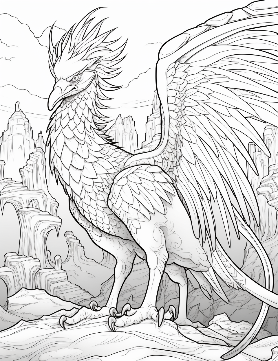 Color Craftables | Coloring Pages | Mythical Creatures