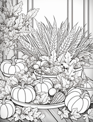 Color Craftables | Coloring Pages | Thanksgiving Stuffing Coloring Page