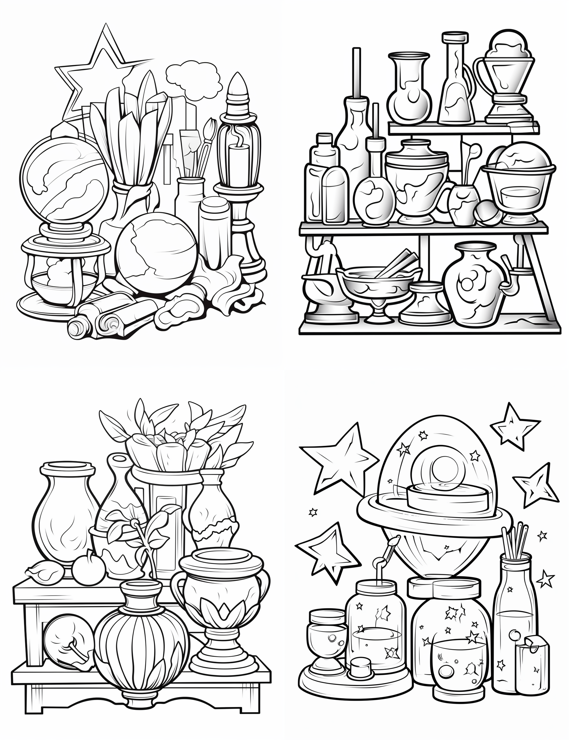 Color Craftables | Coloring Pages | Objects - Toys
