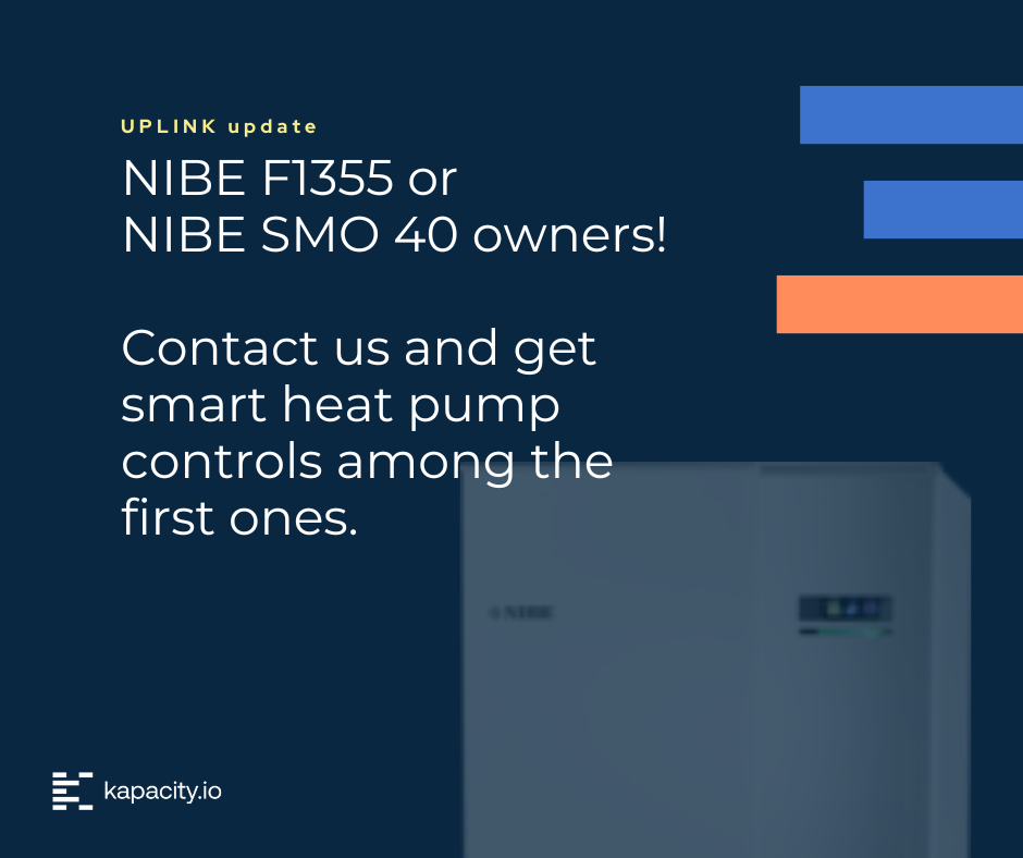 Join Our Pilot Program: A Call to NIBE F1355 and SMO 40 Heat Pump Owners!
