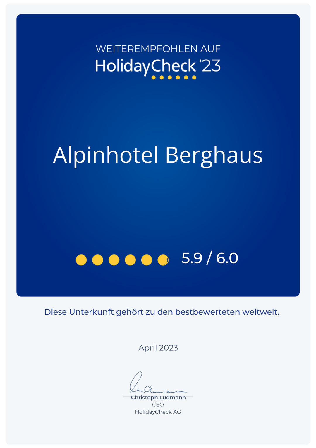 Alpinhotel Berghaus | 4 Sterne Traumurlaub im Herzen des Zillertals