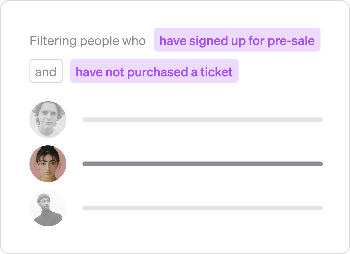 Audience CRM | Understand and target your audience