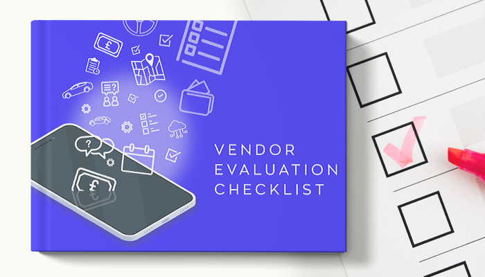 Vendor Evaluation Checklist | Autocab