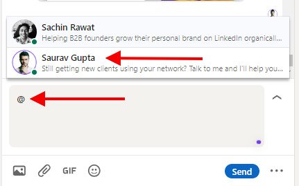 How to Tag Someone on Linkedin - Before & After Posting [Fastest Way]