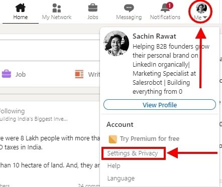 How to Tag Someone on Linkedin - Before & After Posting [Fastest Way]