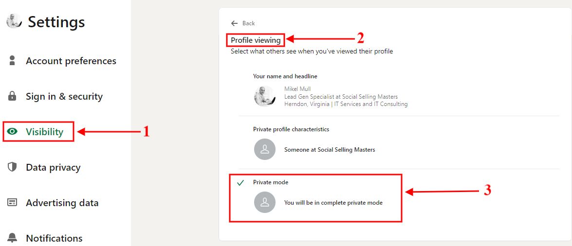 LinkedIn Private Mode: 3 Steps to View Profiles Without Others Knowing
