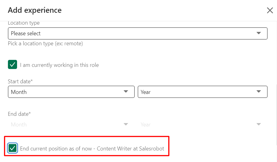 How to Add a Promotion on LinkedIn: Within Same Company or Outside
