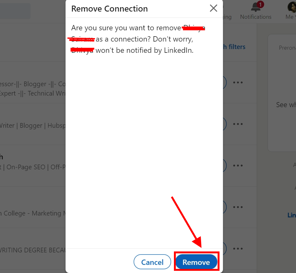How to Remove a LinkedIn Connection without Them Finding Out (Works in 2024)