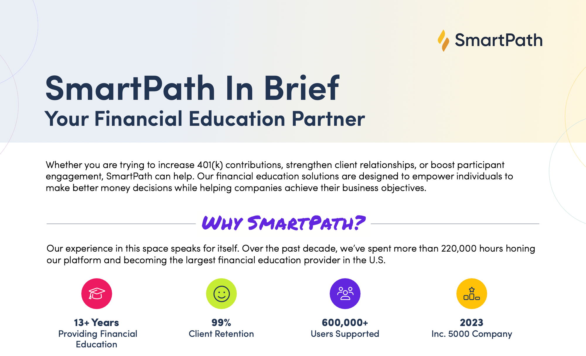 SmartPath In Brief | SmartPath Content