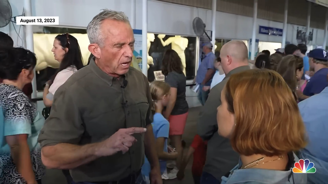 RFK Jr. Outclasses NBC News Correspondent in Heated Interview