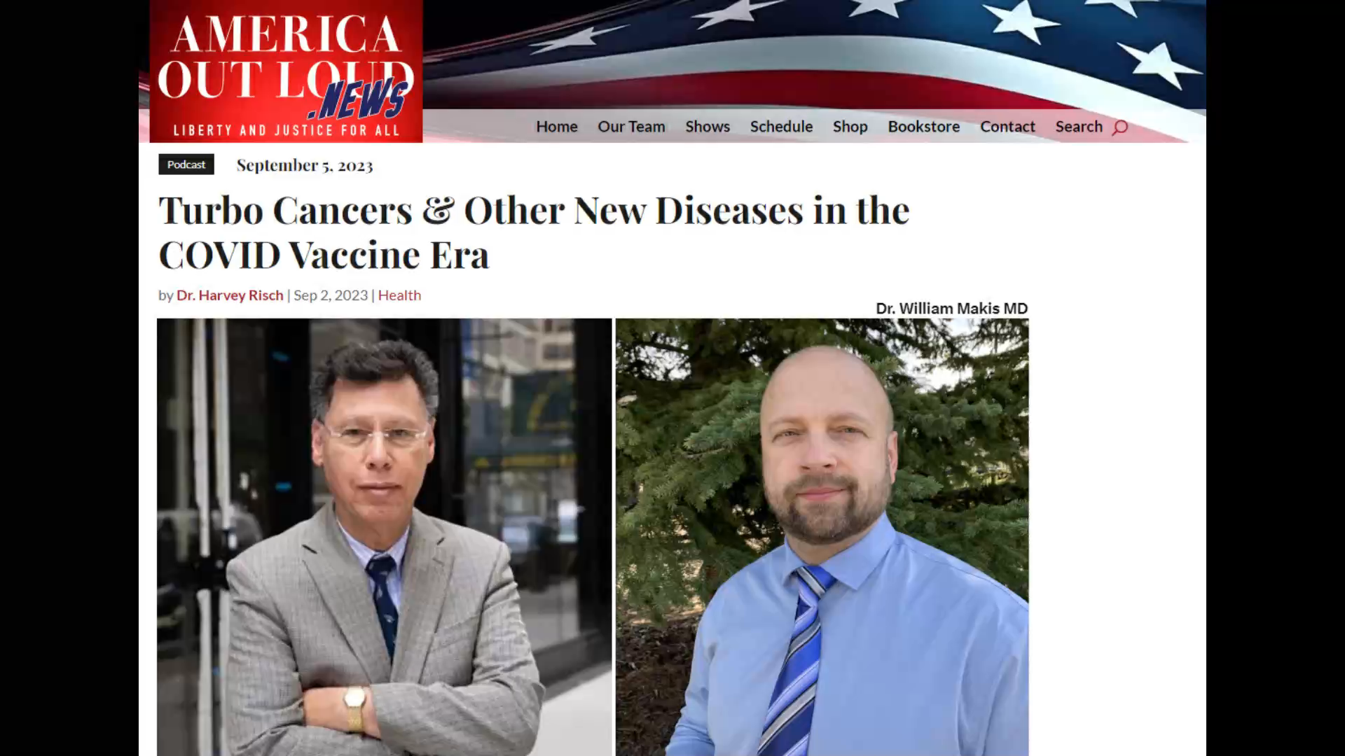 INTERVIEW - Dr.Harvey Risch (Yale School of Public Health ...