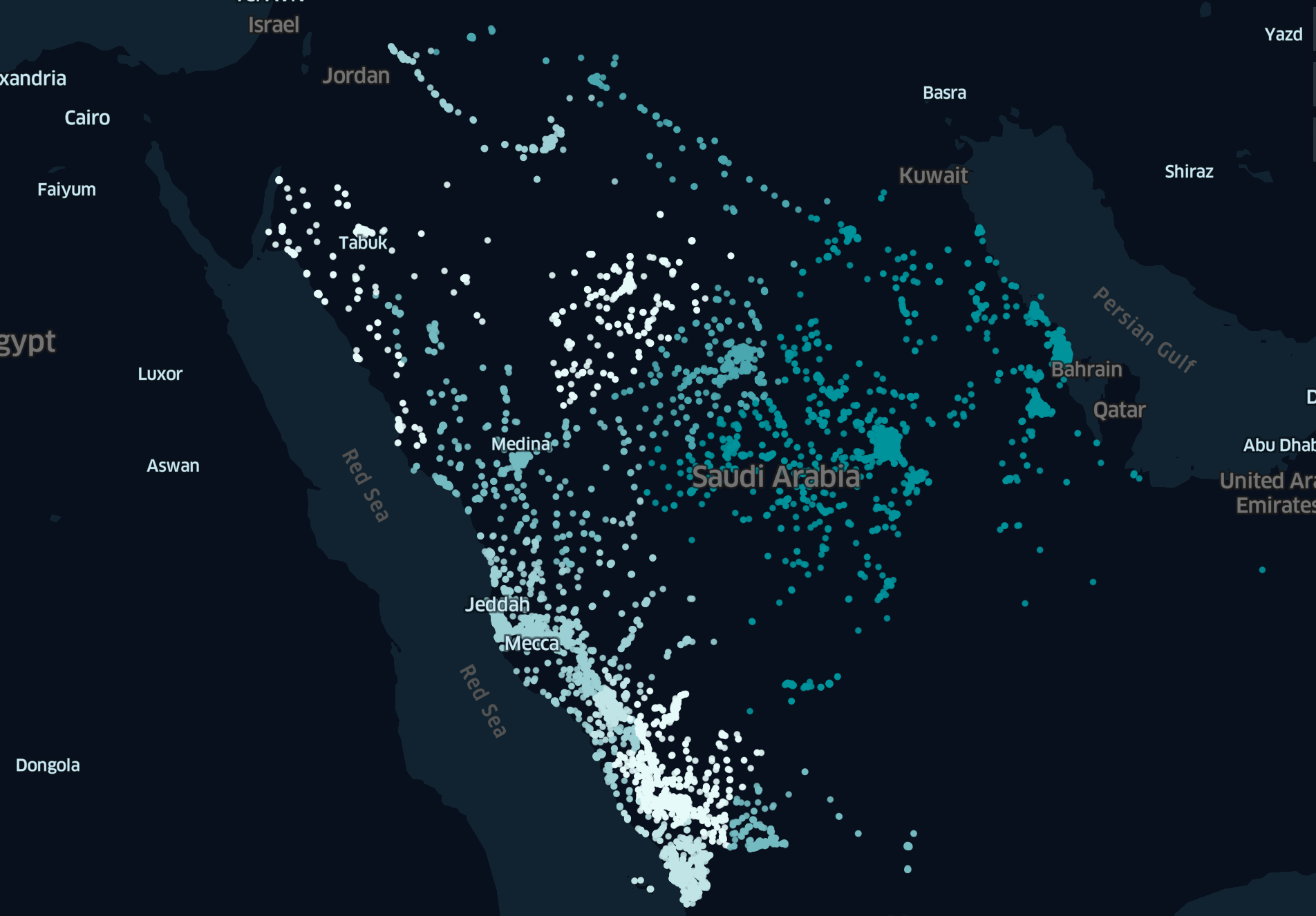 Health Care Facilities Database | Saudi Arabia