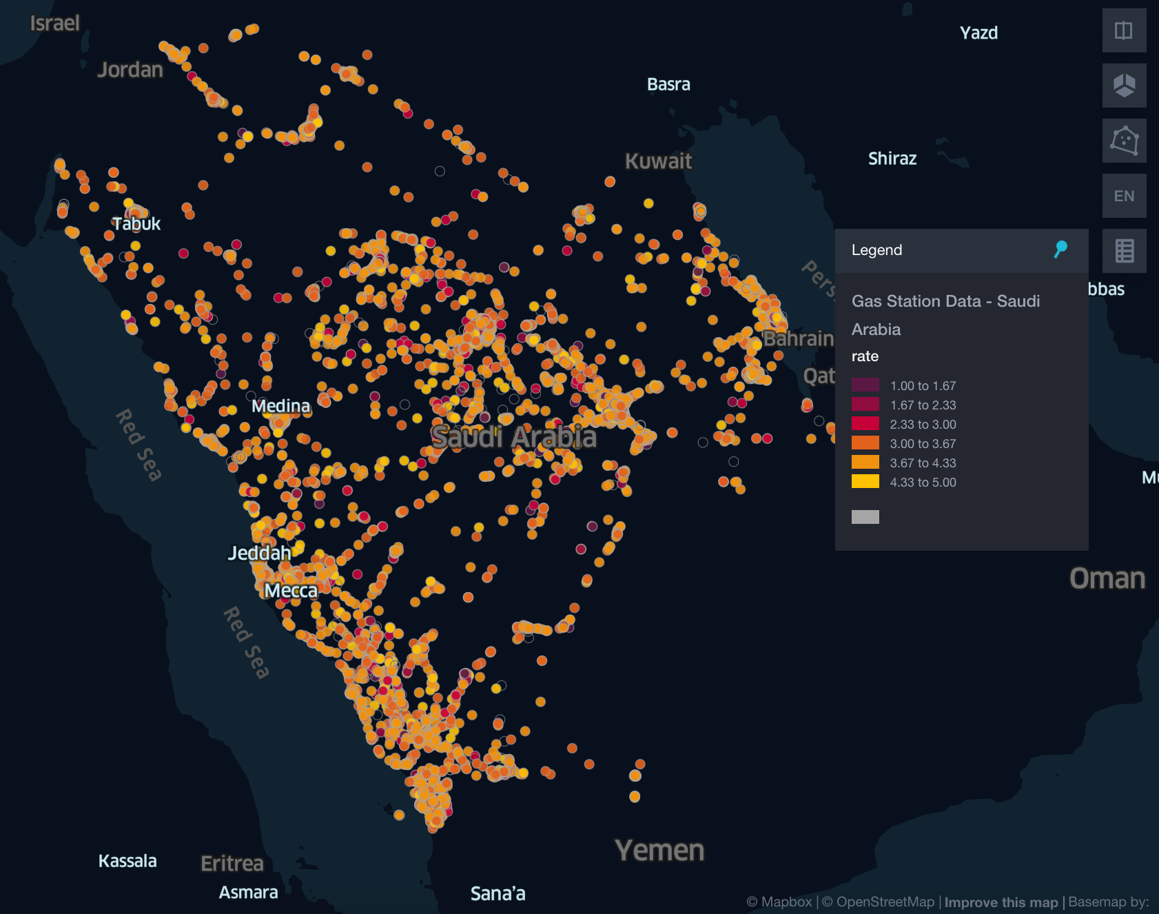 Saudi Arabia's Gas Station Data in 2024: Everything you need to know
