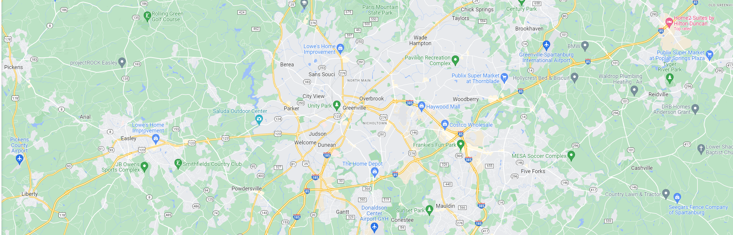 Special Service Freight - Serving In Greenville, SC (GSP)
