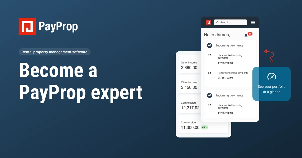 PayProp training schedule | United Kingdom