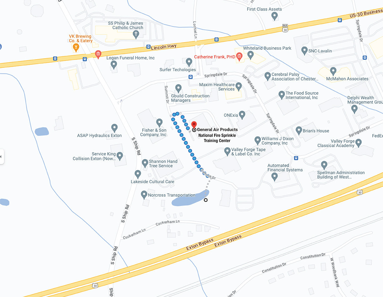 Hands-on Fire Sprinkler Training