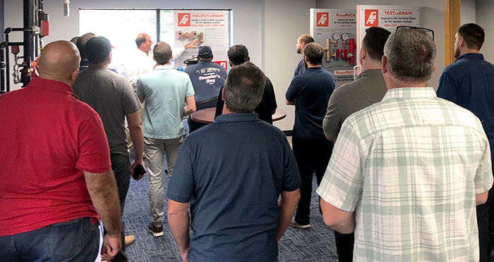 Hands On Fire Sprinkler Training