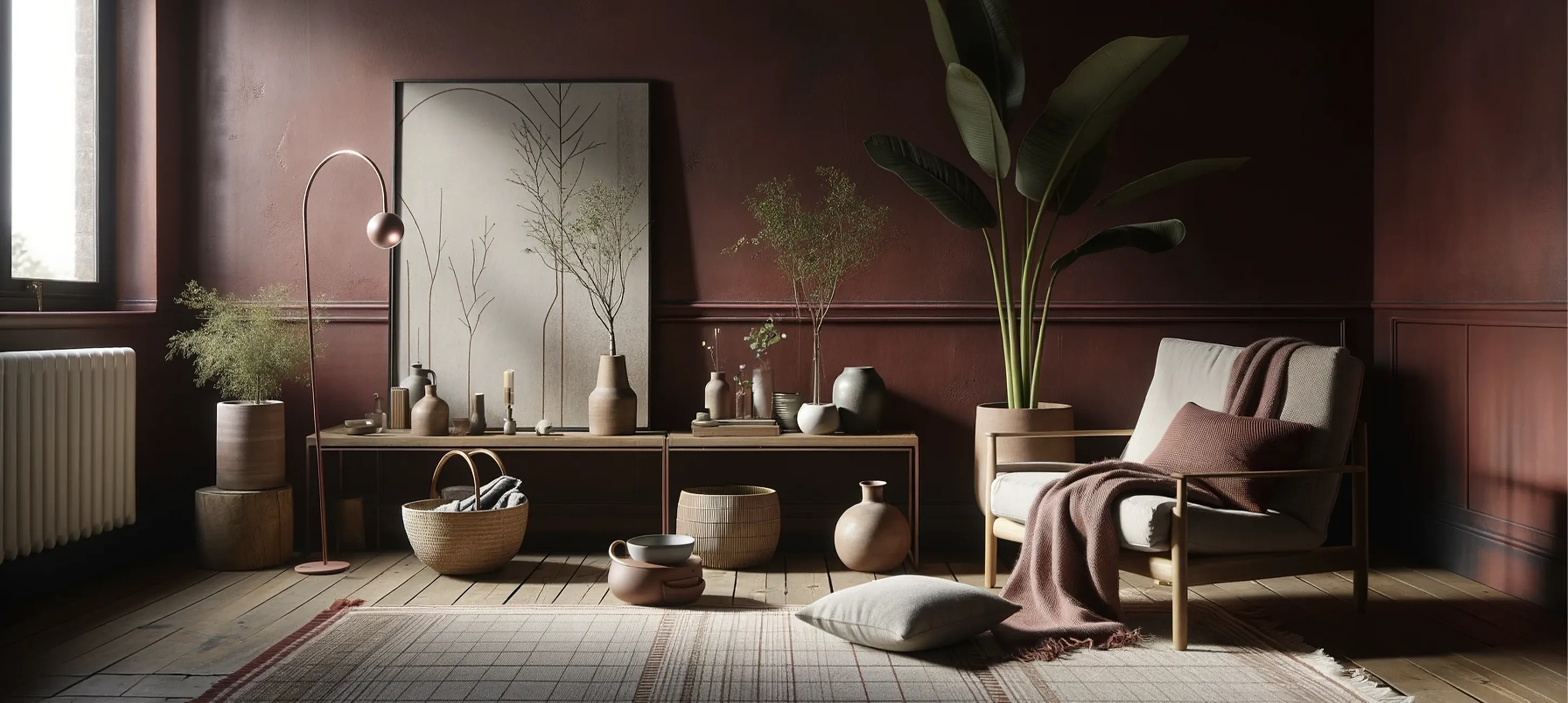 Bordeauxrood: zo pas je deze kleur toe in je huis | The Decor Studio