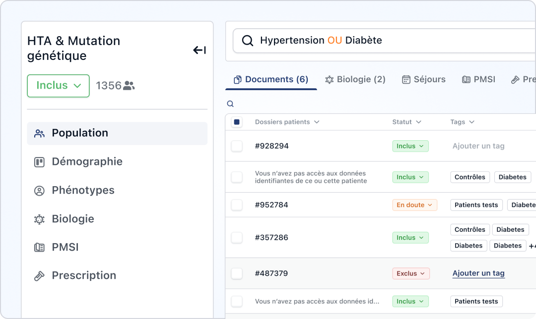 codoc | Une suite d'application avec entrepôt de données de santé pour accélérer la recherche