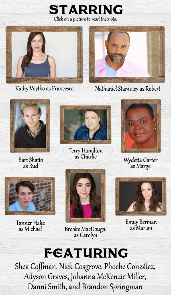 Meet the cast of The Bridges of Madison County | News