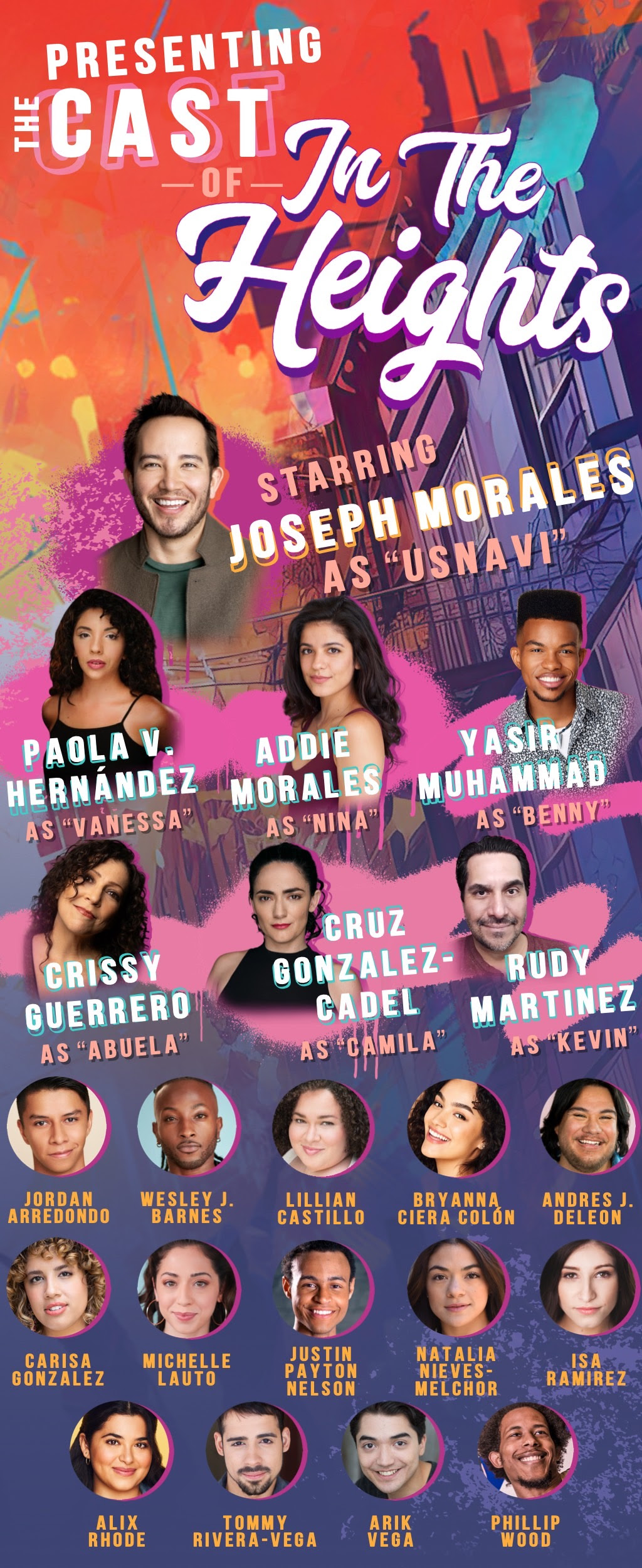 In The Heights Cast | News