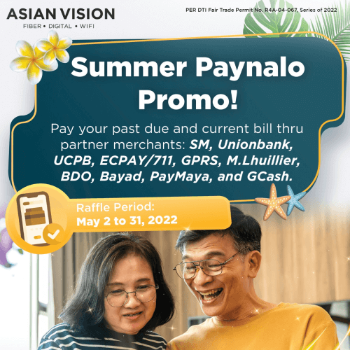 Asian Vision Philippines | Promos | Asian Vision Summer Paynalo Raffle ...