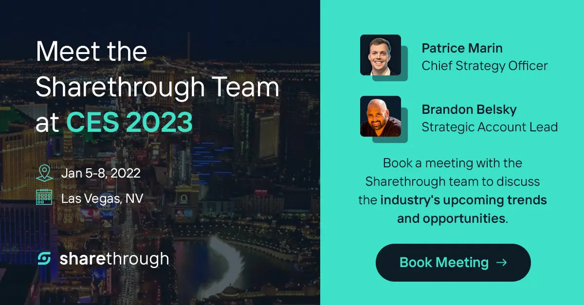CES 2023 — Sharethrough
