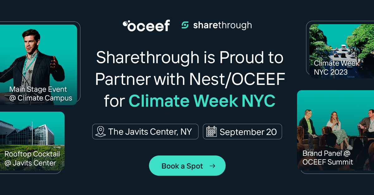 Climate Week NYC 2023 — Sharethrough