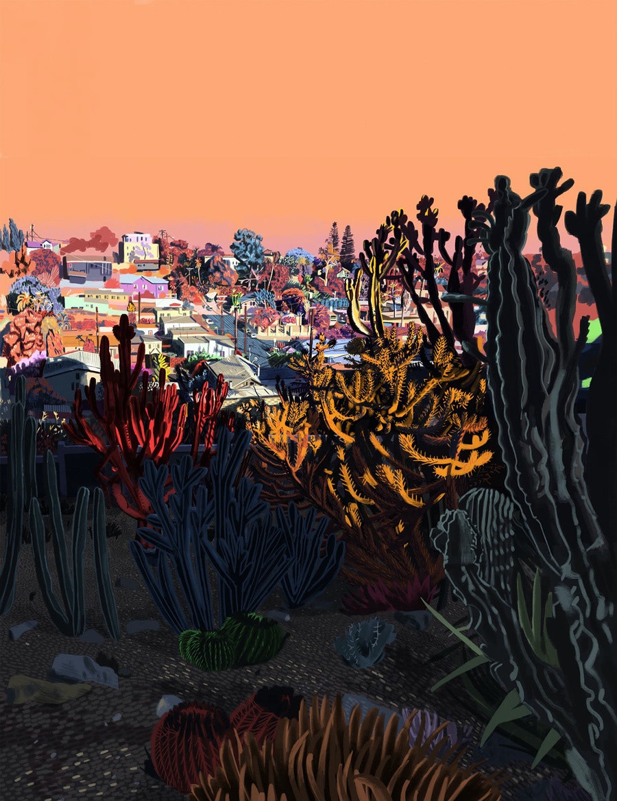 These Insanely Detailed Cityscapes Are Drawn by Hand - IDEO