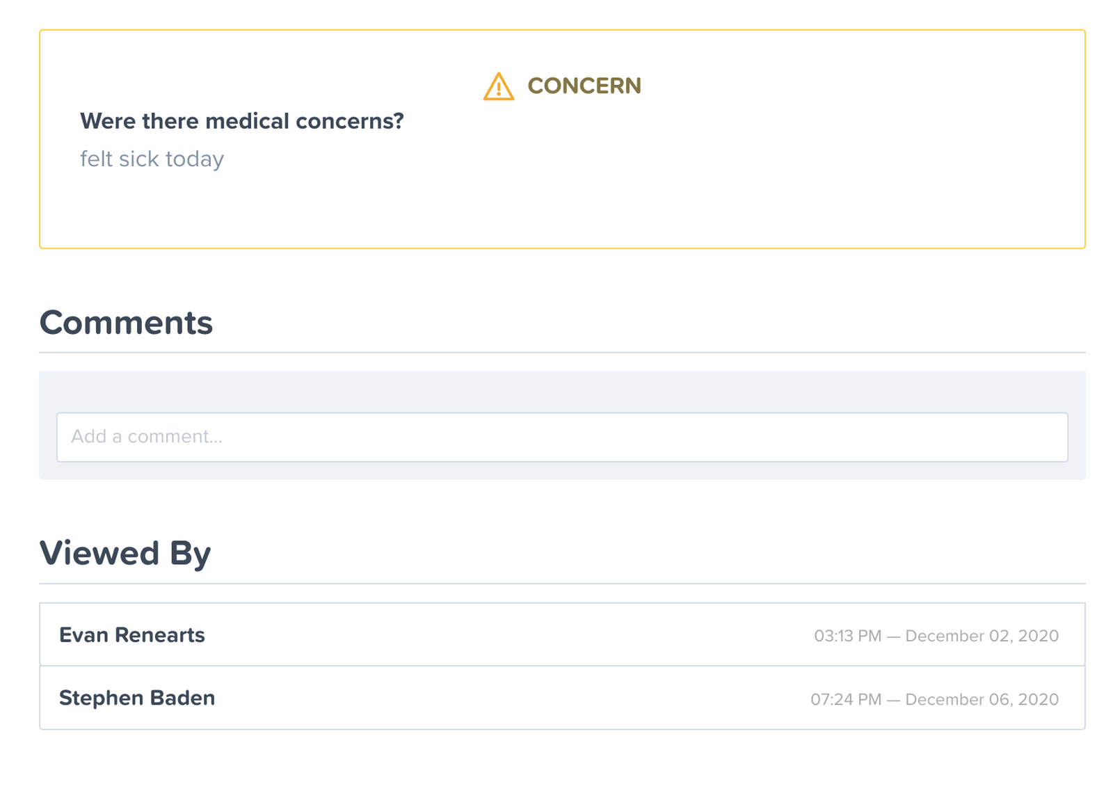 Daily Log Notes | MyCompass