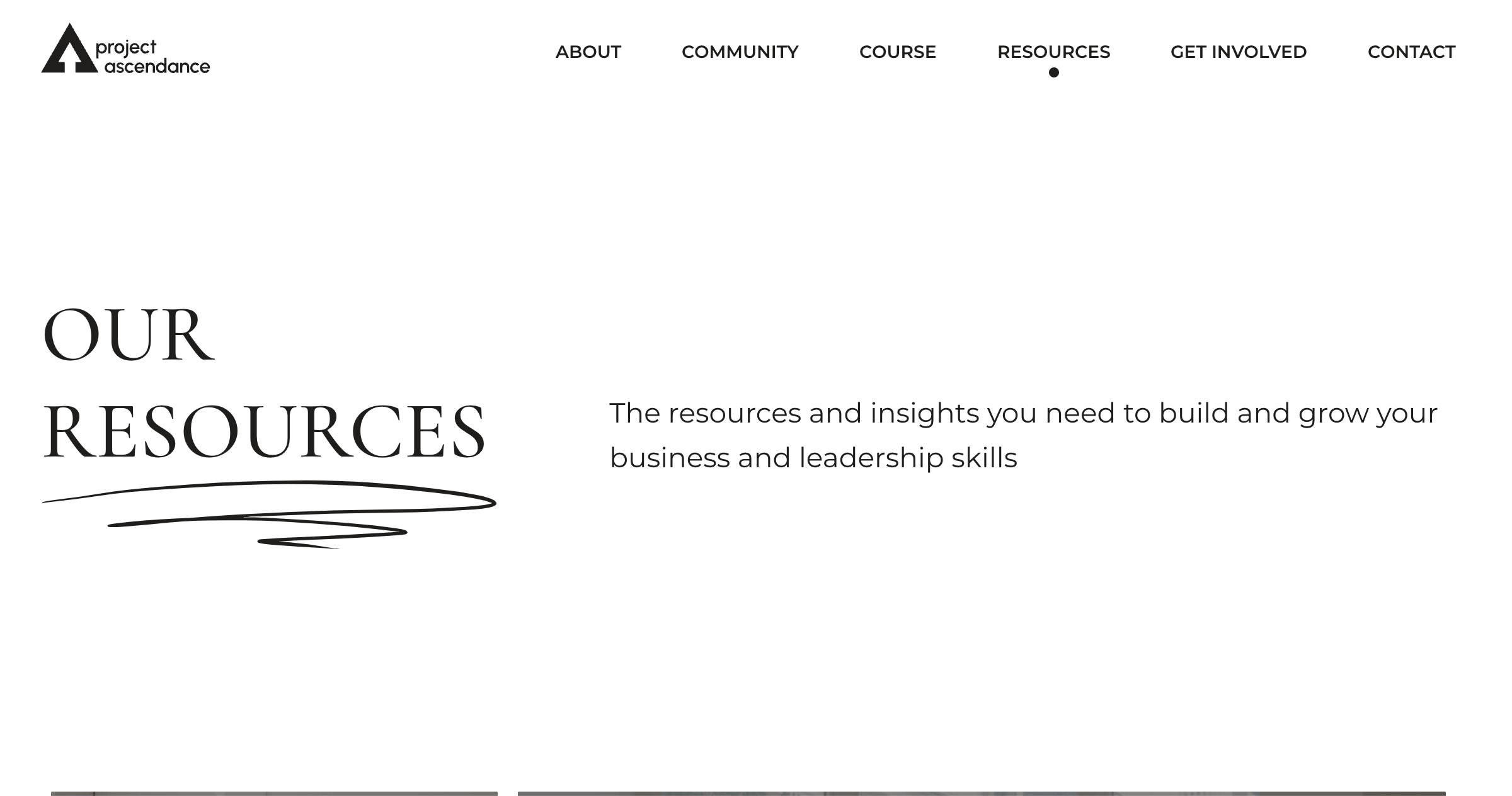 Resources | Project Ascendance