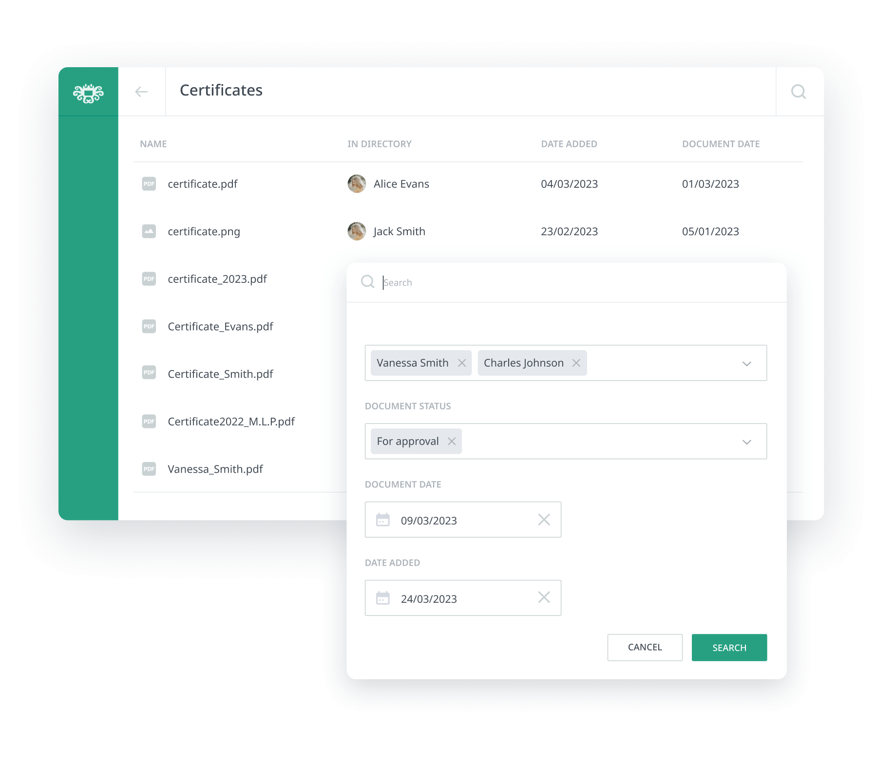 HRMS, Employee Database with HR Documents | Calamari