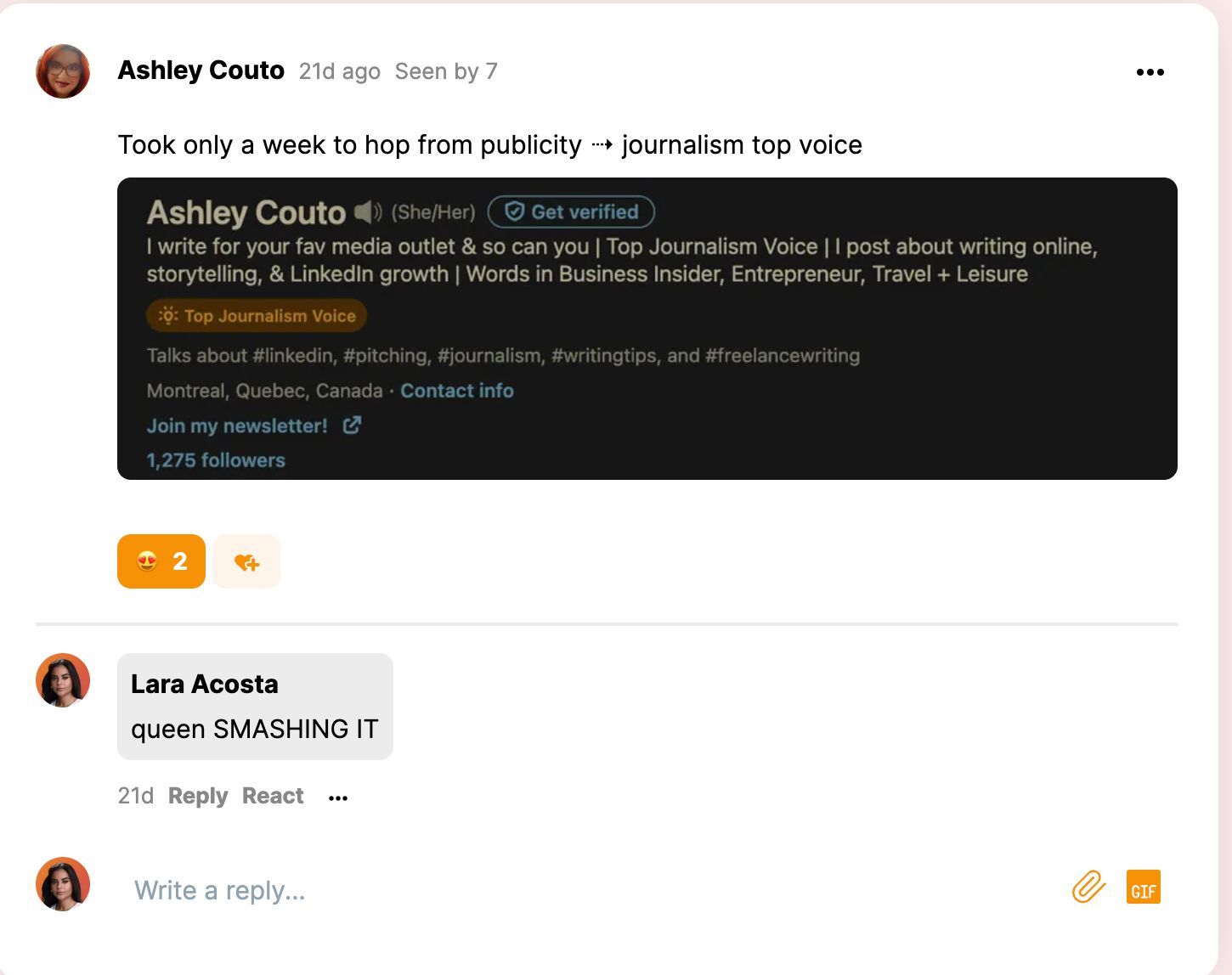 Personal Branding Cohort