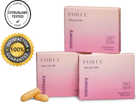 Boost Pleasure and Arousal Naturally | Meet Foria Intimacy Melts