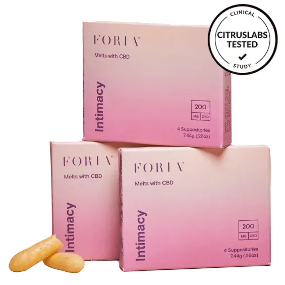 Boost Pleasure and Arousal Naturally | Meet Foria Intimacy Melts