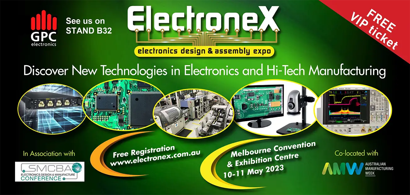 GPC will exhibit at Electronex 2023 the electronics and assembly expo