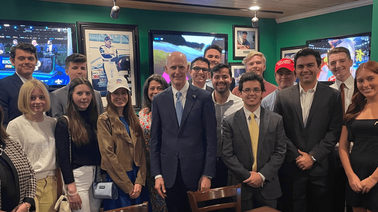 Florida Atlantic University CRs Meets with America First Senator Rick Scott